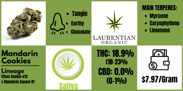 Mandarin Cookies Strain Review (Tremblant Cannabis) | Cannabis Sensei